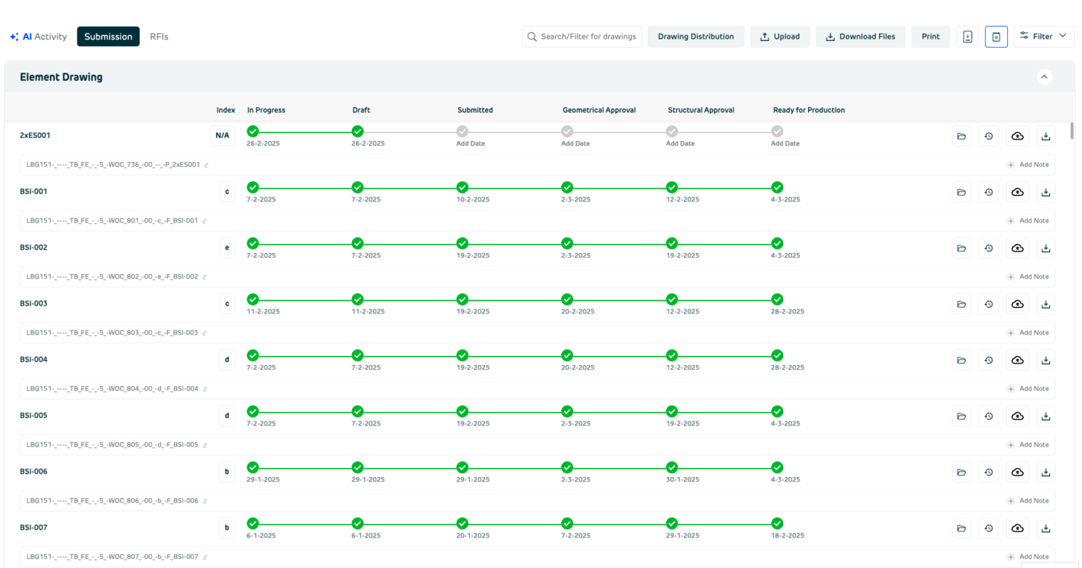 Streamline Construction Submittals: Logs, Checklists & Delegated Design | Buildtwin